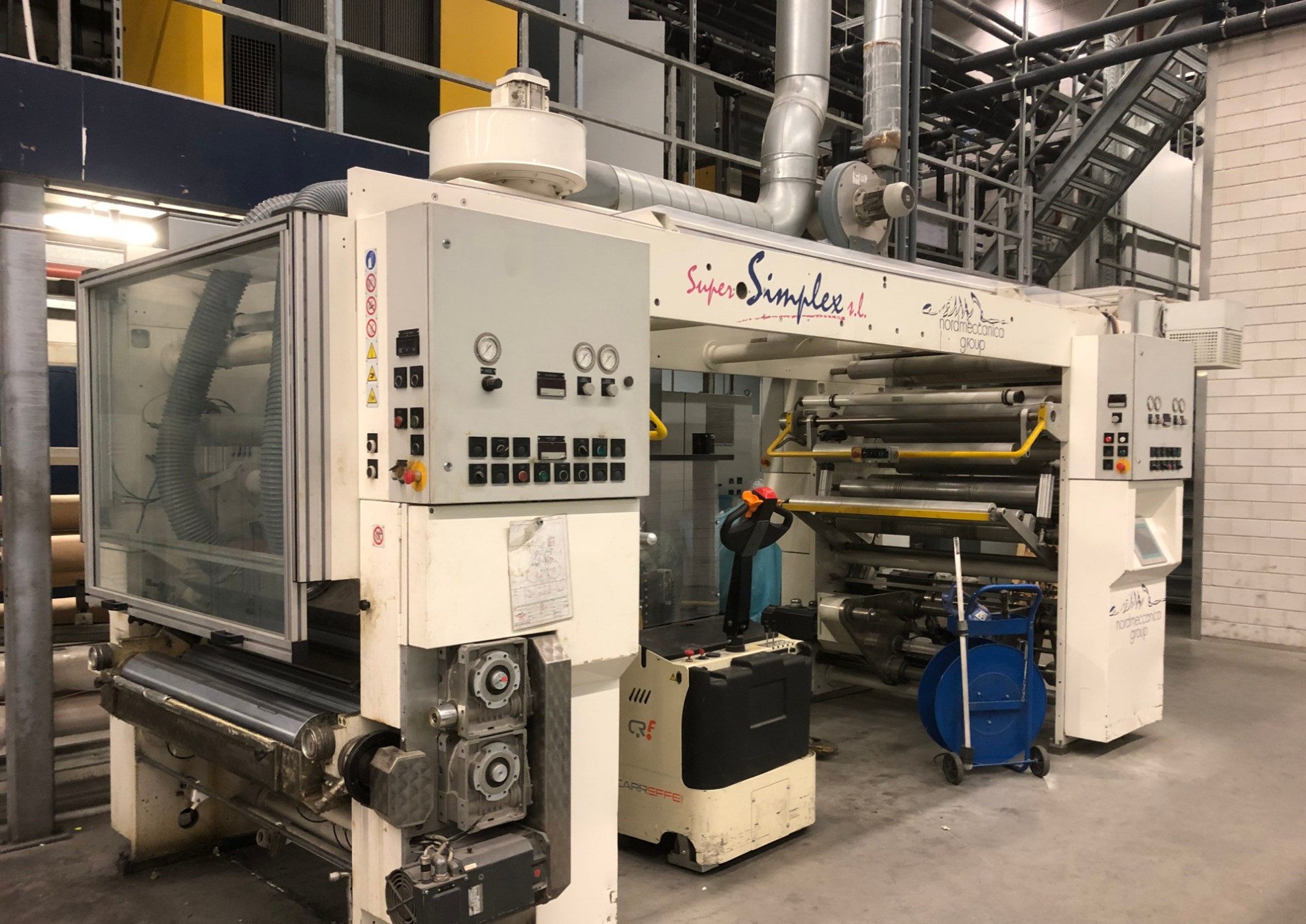 Moving Extruder Line Producer Packaging